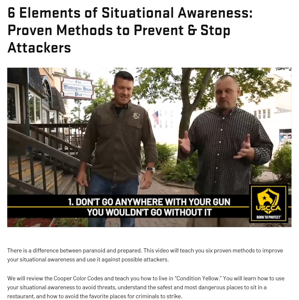 USCCA Review [2023]: Benefits, Training, and More – Firearm Review